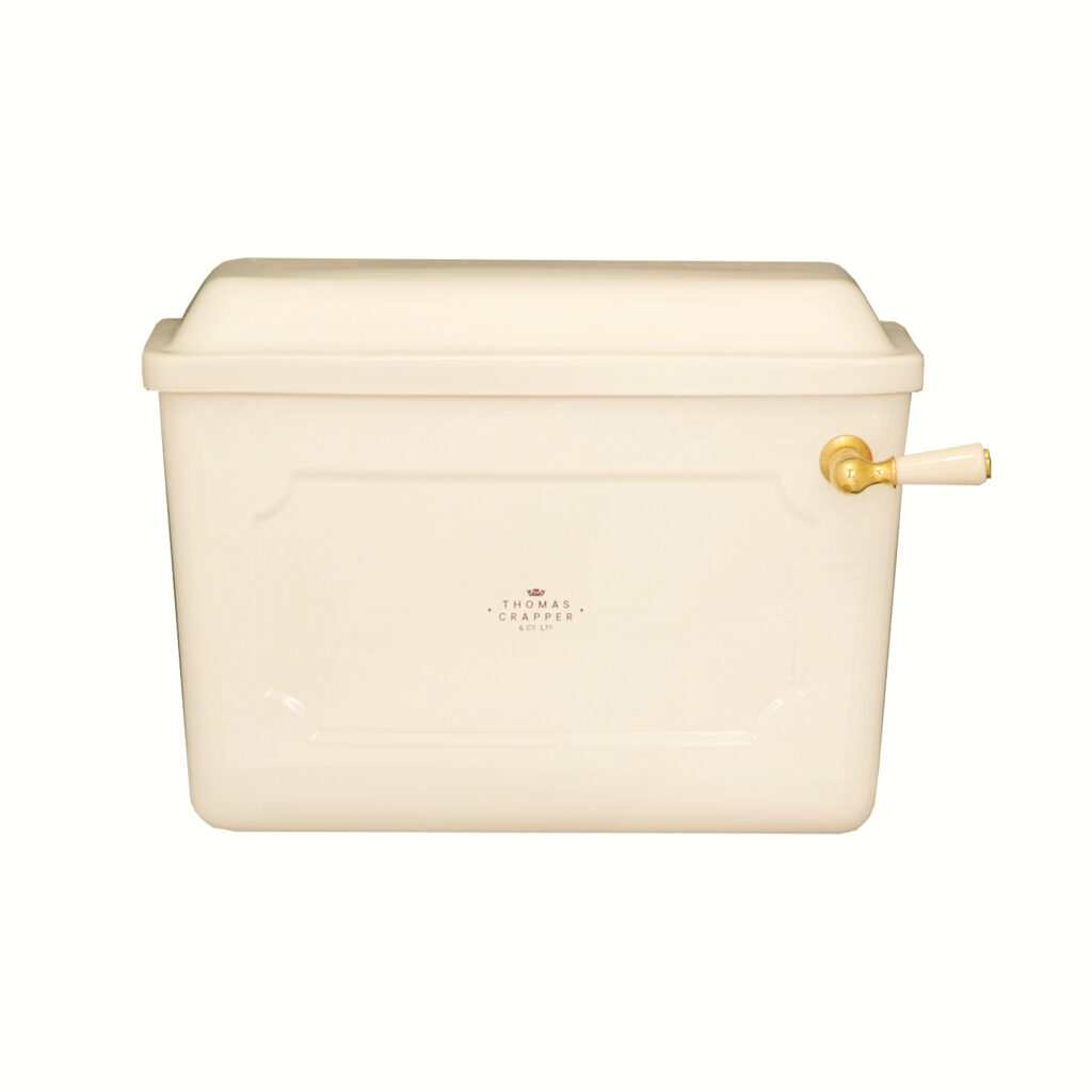 Traditional Low Level Ceramic Tank from Thomas Crapper & Co Ltd